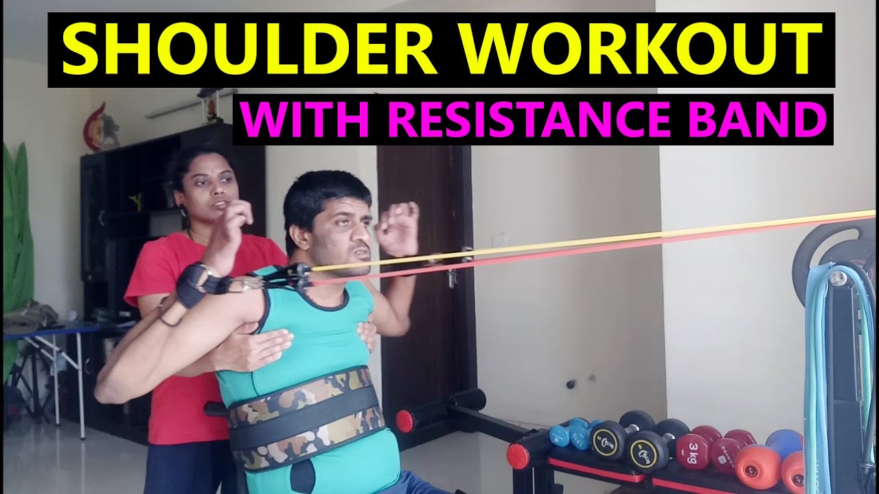 Resistance Band Workout for Wheelchair Users | Anantha Rao Athlete | # ...