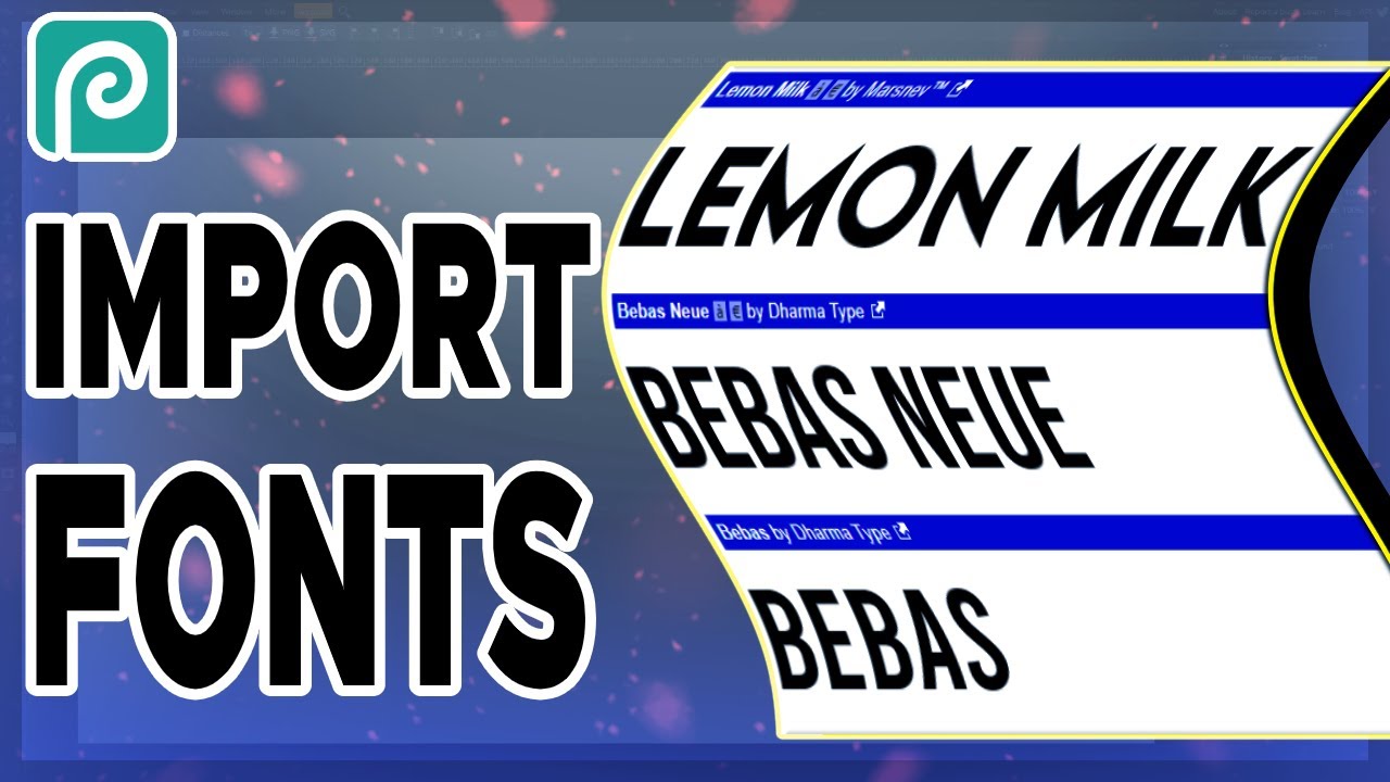 How To IMPORT CUSTOM FONTS to Photopea in 2020 (easiest way) #shorts ...