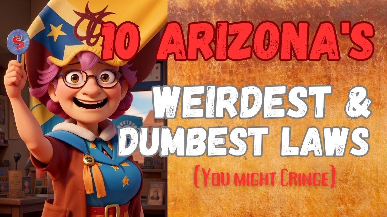 10 Arizona's Weirdest & Dumbest Laws (You might want to cringe) - YouTube
