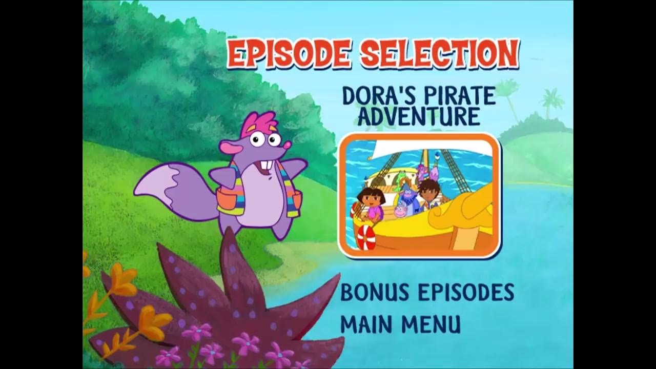 Dora The Explorer: Pirate Adventure (2004) DVD Chapter Menu #1 - YouTube