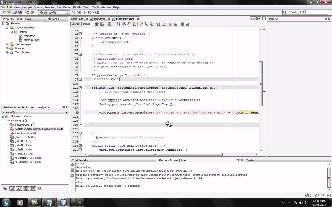 Netbeans Jframe Youtube