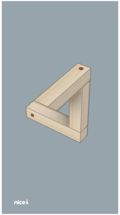 SketchUp tips Learn how to model the Penrose Triangle in SketchUp! 🔺 #art #triangle # ...