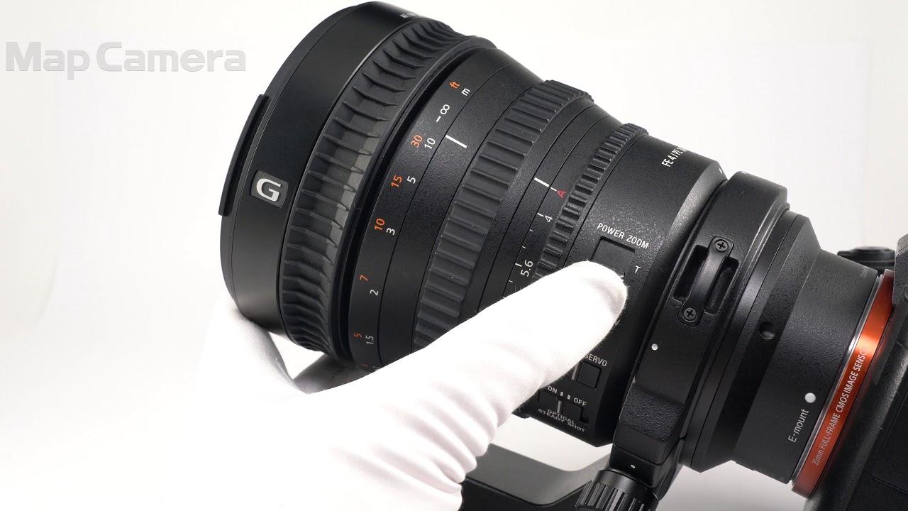 SONY (ソニー) FE PZ 28-135mm F4 G OSS SELP28135G 美品 - YouTube