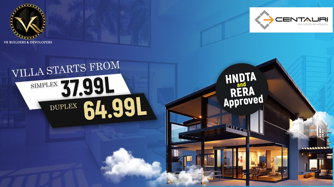 VK BUILDERS & DEVOLOPERS | HNDTA and RERA Approved - YouTube