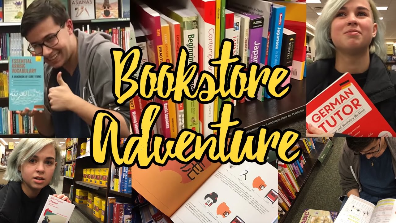 Polyglot Bookstore Adventure! - YouTube