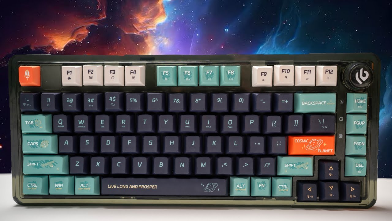 🪐 leobog k81, a pre-built keyboard from space 🌕 - YouTube
