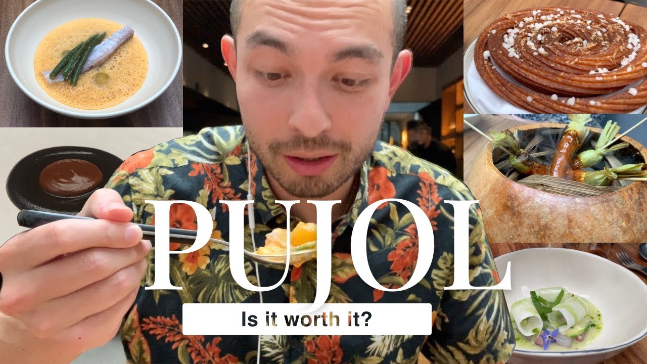 PUJOL 7-Course Tasting Menu + 7 Cocktails 🍹 | Eating at Mexico's BEST ...
