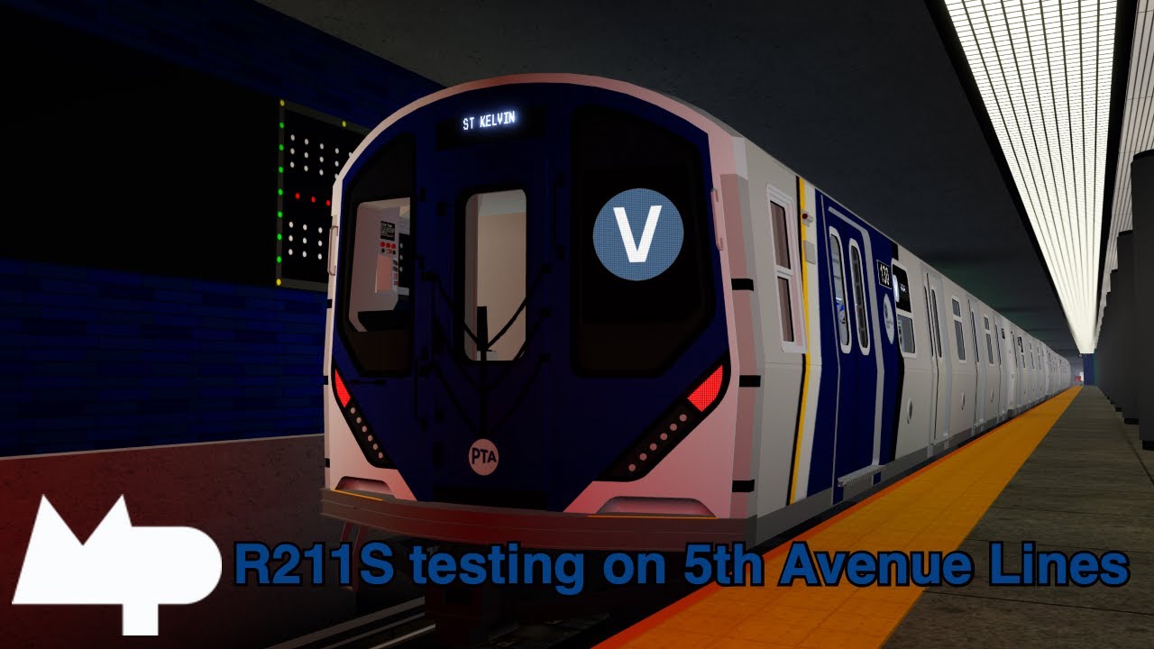 PTA 5th Avenue Lines: R211V testing and running - YouTube