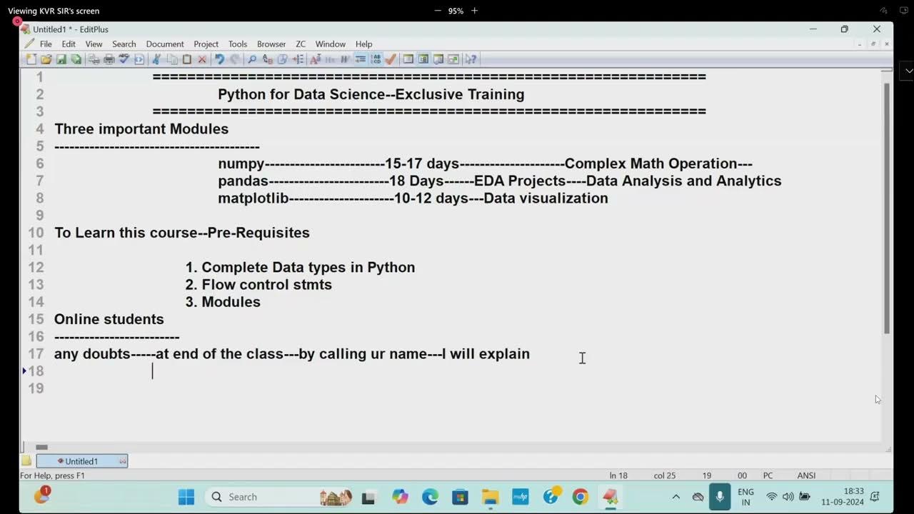 python numpy || Day-1 - YouTube