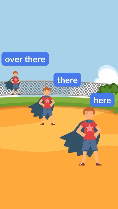 Here, There, Over There - Learn English - YouTube