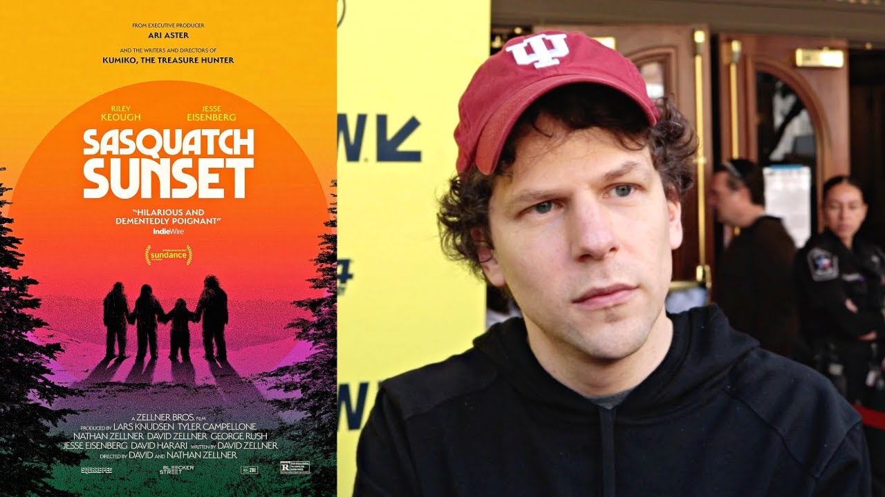 Jesse Eisenberg "Sasquatch Sunset" Interview - SXSW 2024 Red Carpet - YouTube