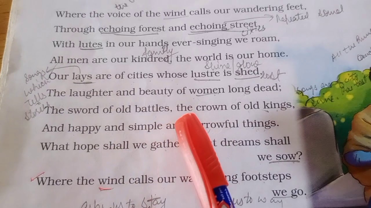 English literature (wandering Singers)POEM - YouTube