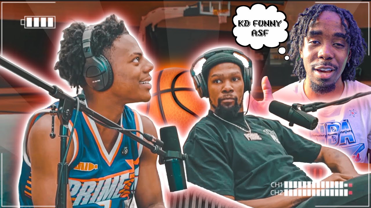ISHOWSPEED VS KEVIN DURANT REACTON - YouTube