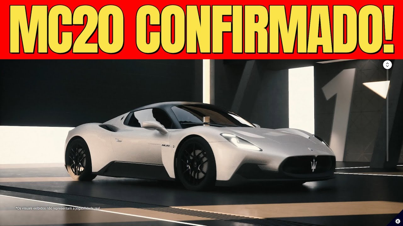 MASERATI MC20 ESTÁ CONFIRMADO NO TEST DRIVE UNLIMITED SOLAR CROWN ...