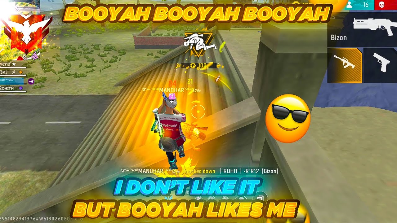 BOOYAH BOOYAH BOOYAH||Rank Push To Master-Garena Free Fire India ...