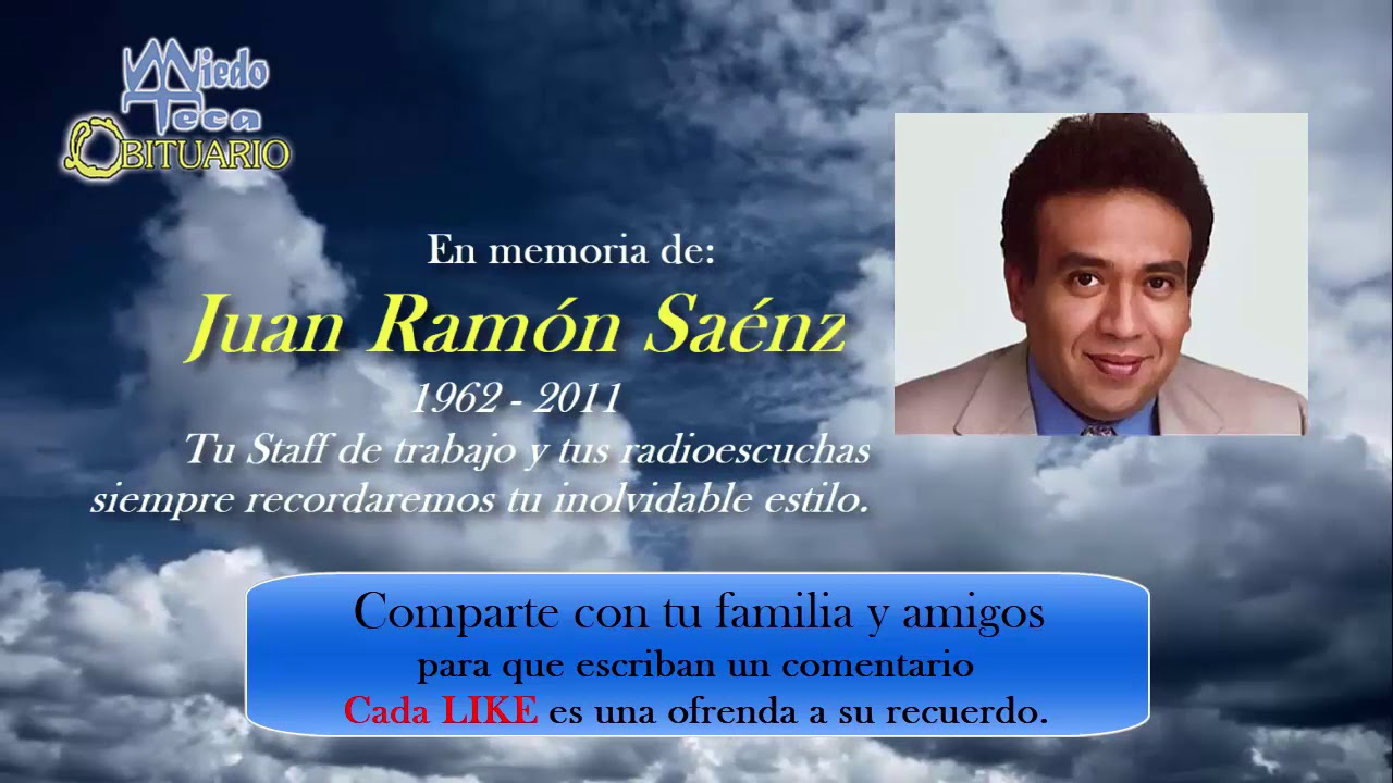 013 JUAN RAMÓN SÁENZ Un mensaje al cielo" - YouTube