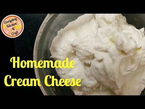 Homemade Cream Cheese - How to make cream cheese at home - cream cheese ...