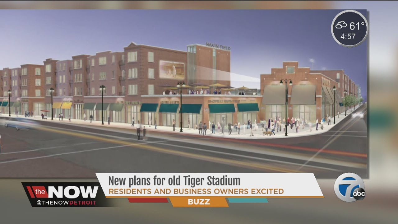 New plans for old Tiger Stadium has residents buzzing - YouTube