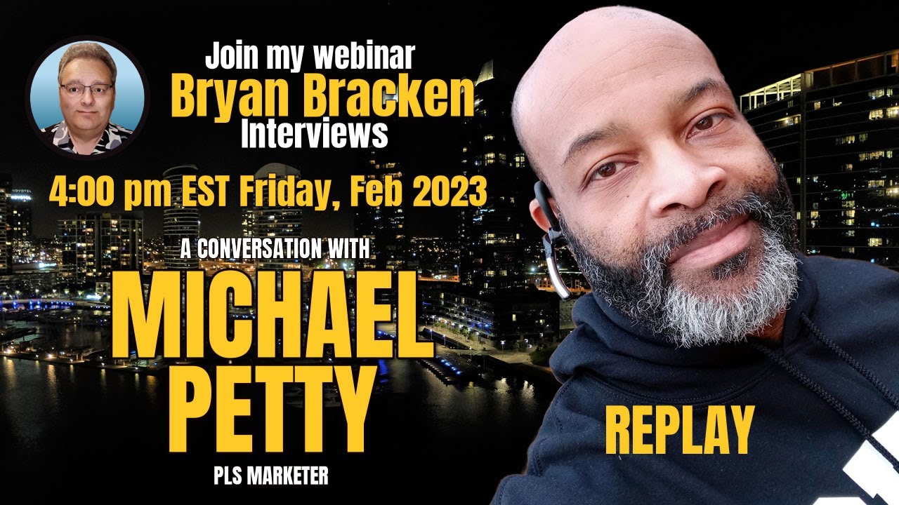 Bryan Bracken Presents A Conversation With Michael Petty - YouTube