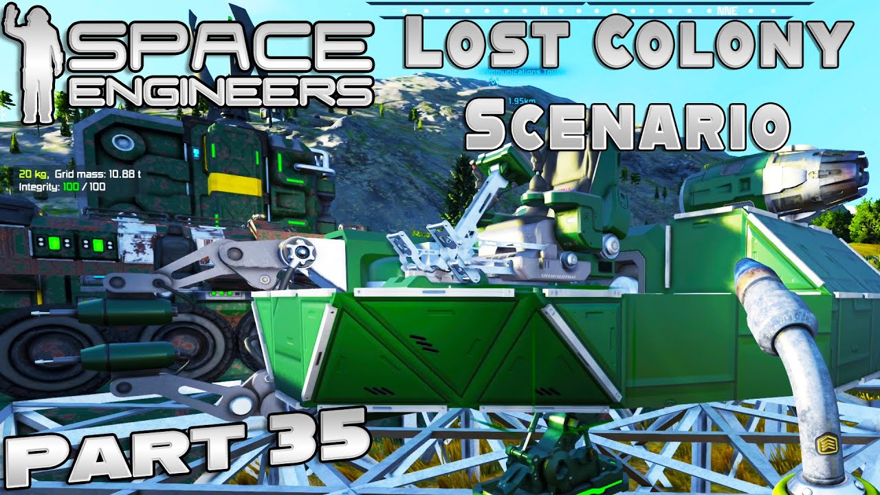 Lost Colony Scenario | Part 35 | Space Engineers - YouTube
