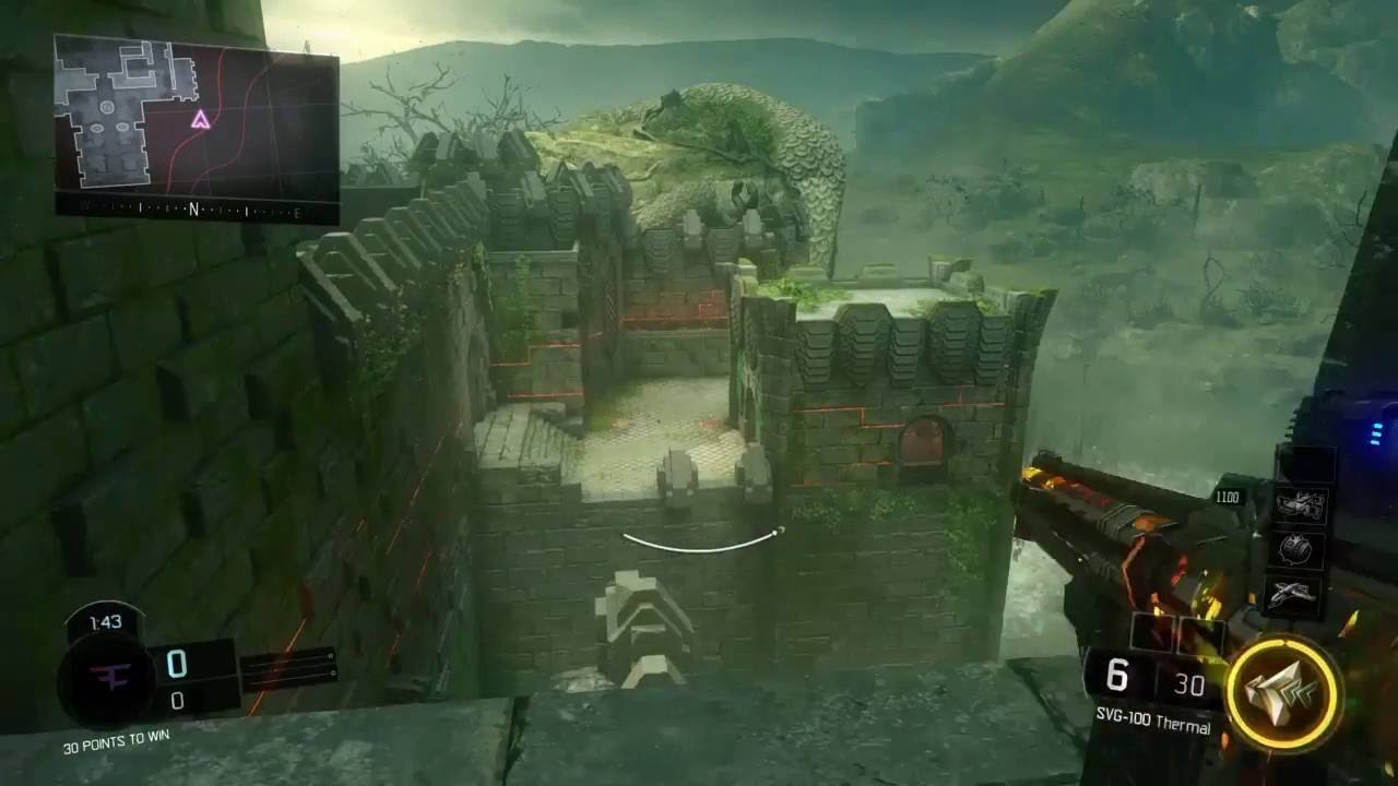 Bo3 Citadel Out Of Map Glitch! DLC 4 - YouTube