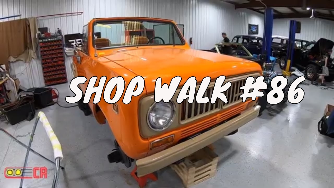 Creative Rods Shop Walk #86 - Classic Car Restoration - YouTube
