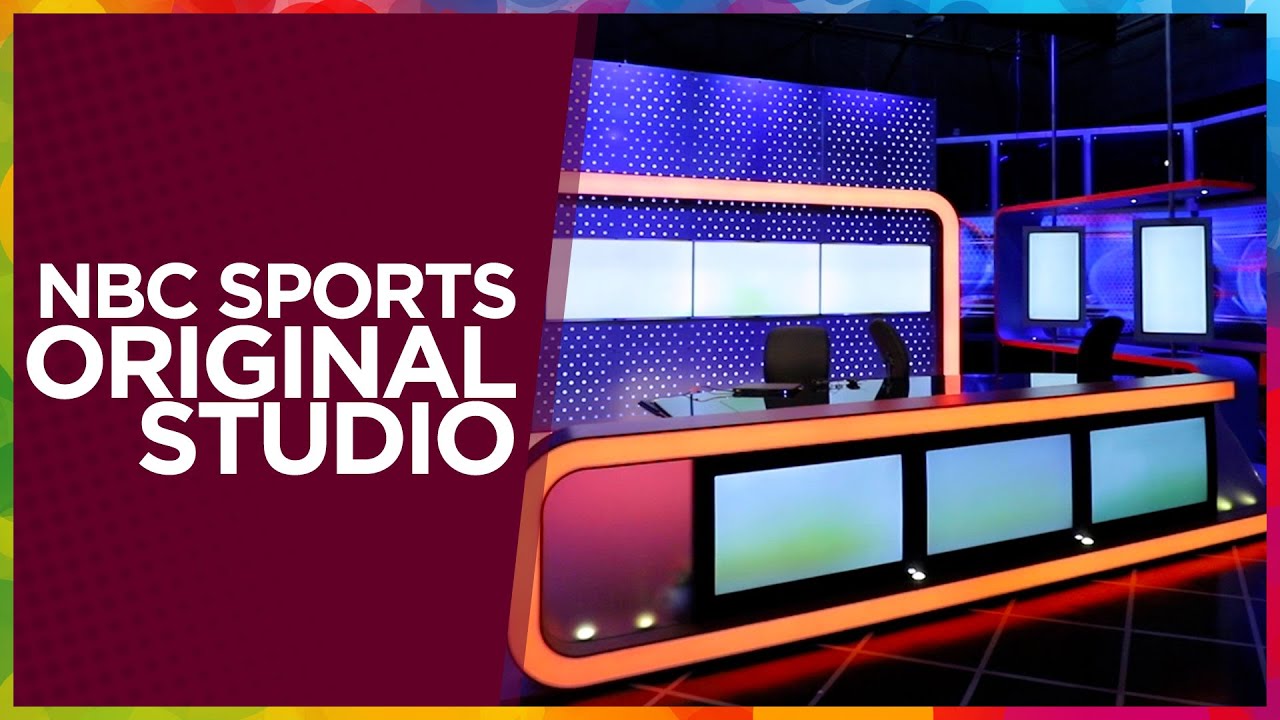 NBC Sports Bay Area studio set (2008-2019) - YouTube