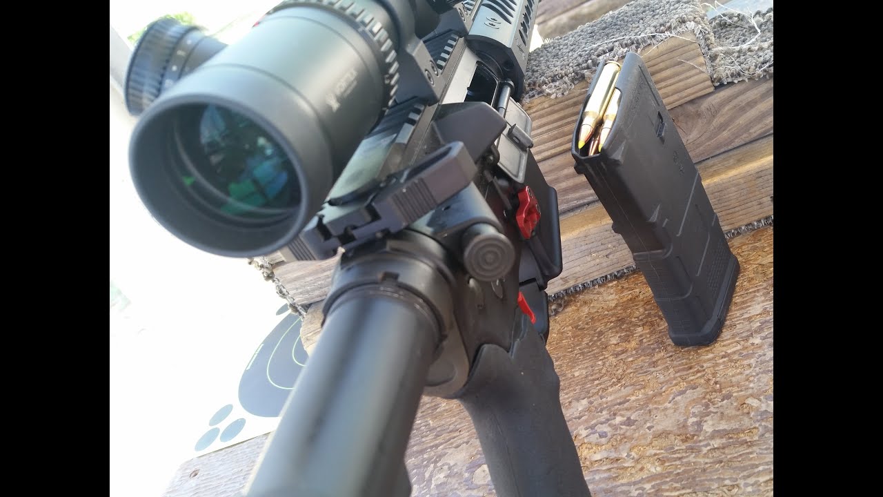 Zombie Max .223 55 grain Accuracy test - YouTube