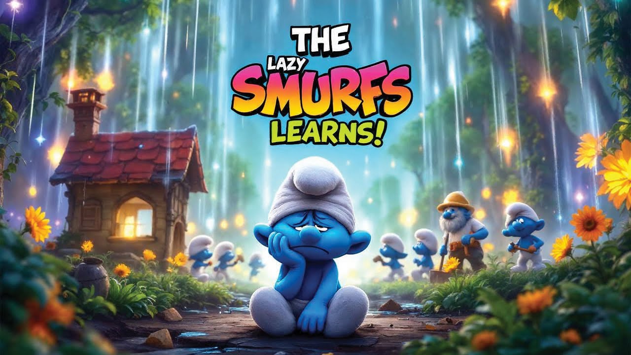The Lazy Smurf Learns the Power of Helping Others / سنفور الكسول يتعلم ...