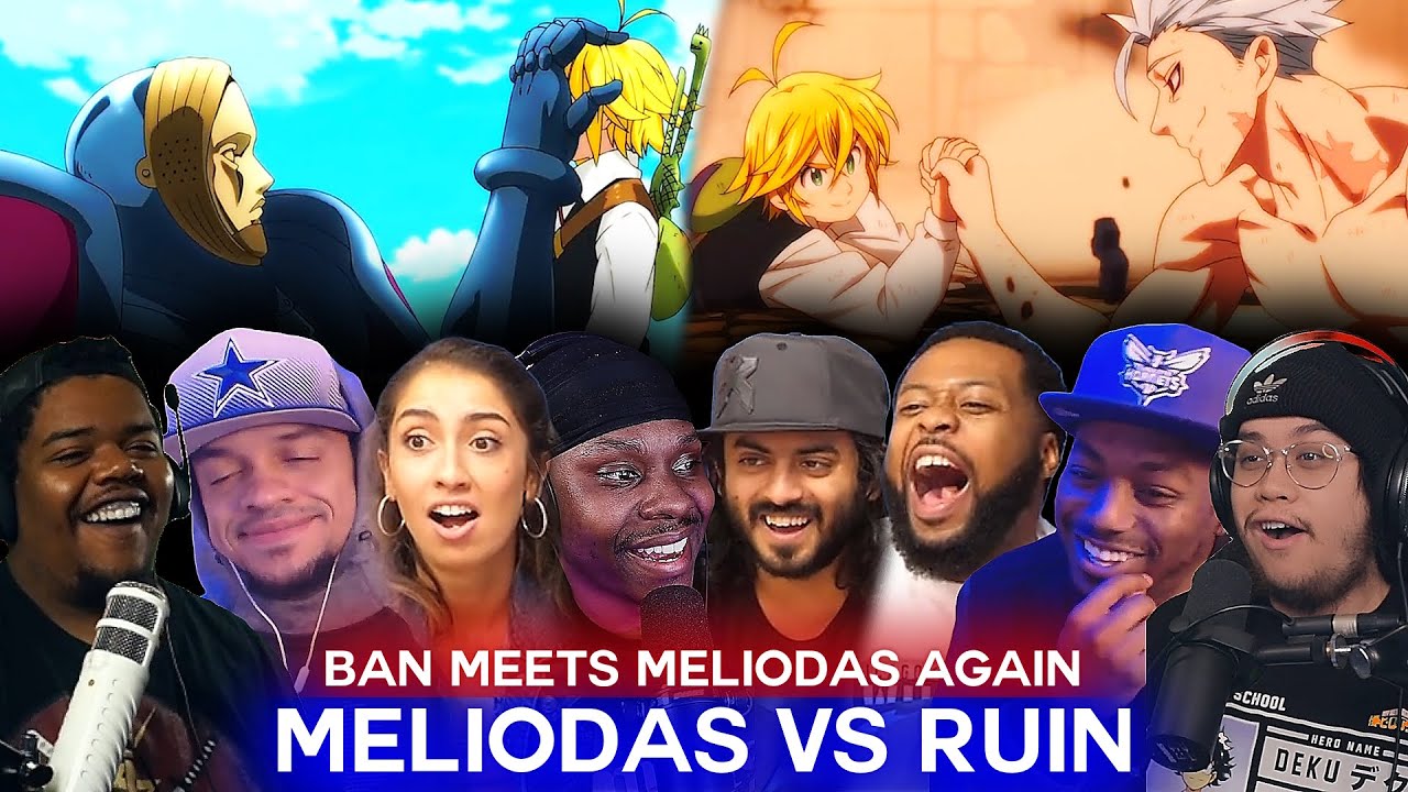 Meliodas reunites with Ban | 7 Deadly Sins Ep 6 Reaction Highlights ...