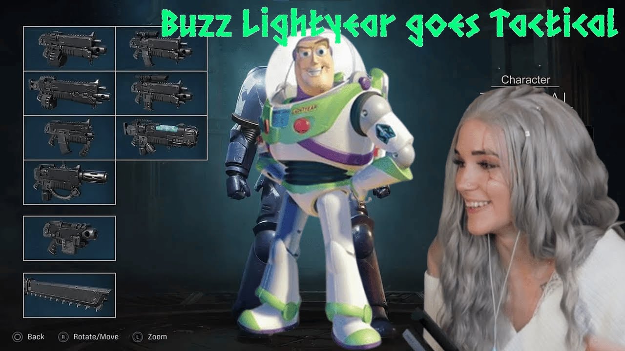 Buzz Lightyear meets Space Marine II - YouTube