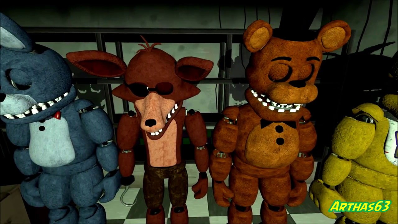 (FNAF)(SFM)Radioactive collab part 1 - YouTube