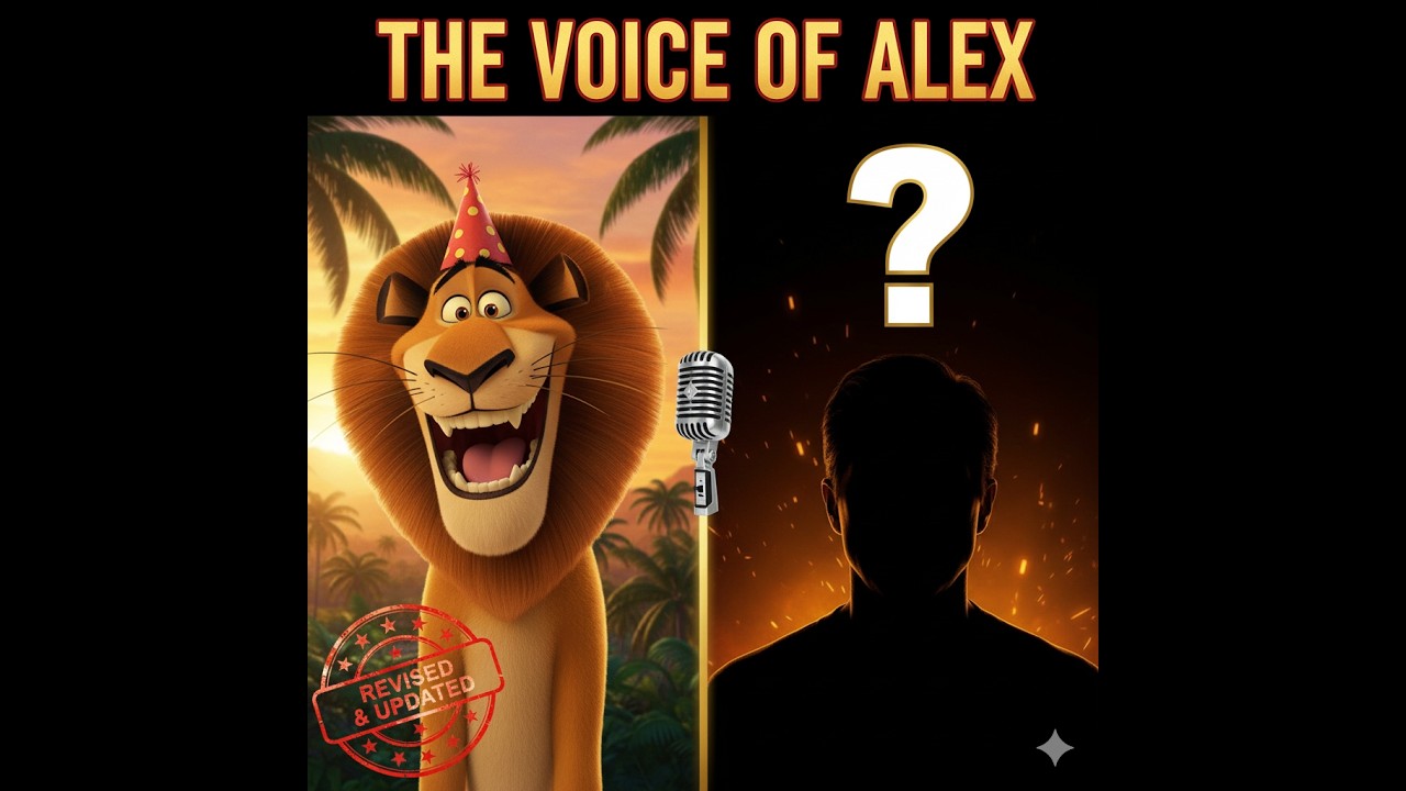 🤯 SHOCKING! Who is The REAL Voice of Alex the Lion? | Madagascar Voice ...