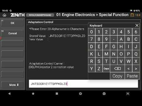 IN VOLKSWAGEN POLO INJECTOR CODING DONE BY GSCAN ZENITH Z5 - YouTube