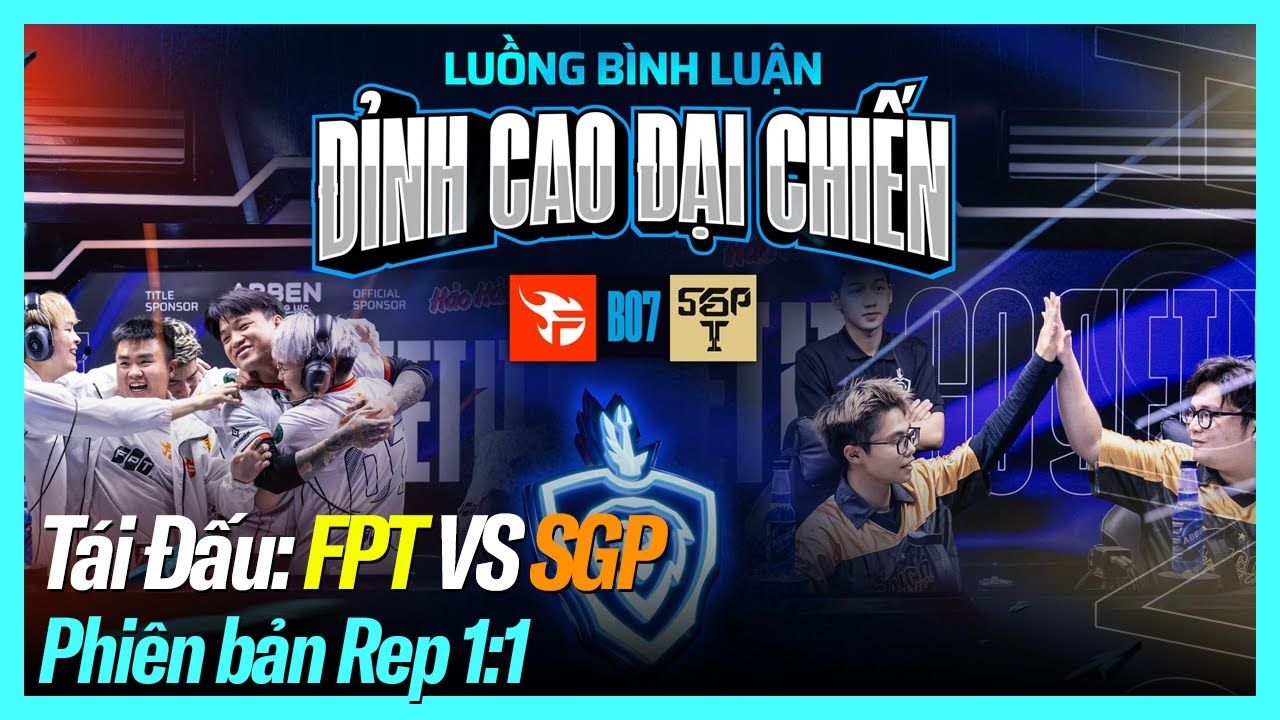 30.04.2025 MEGA Live: Showmatch FPT vs SGP Rep 1:1 | Quiz Liên Quân ...