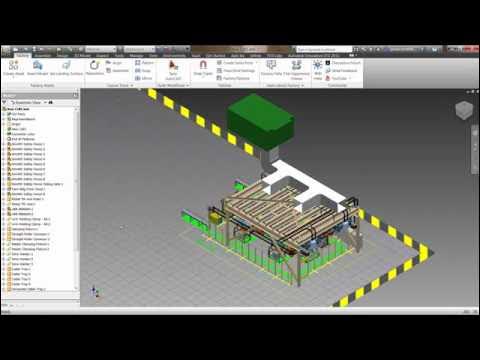 Episode 6 Autodesk Factory Design Suite Tutorial - YouTube