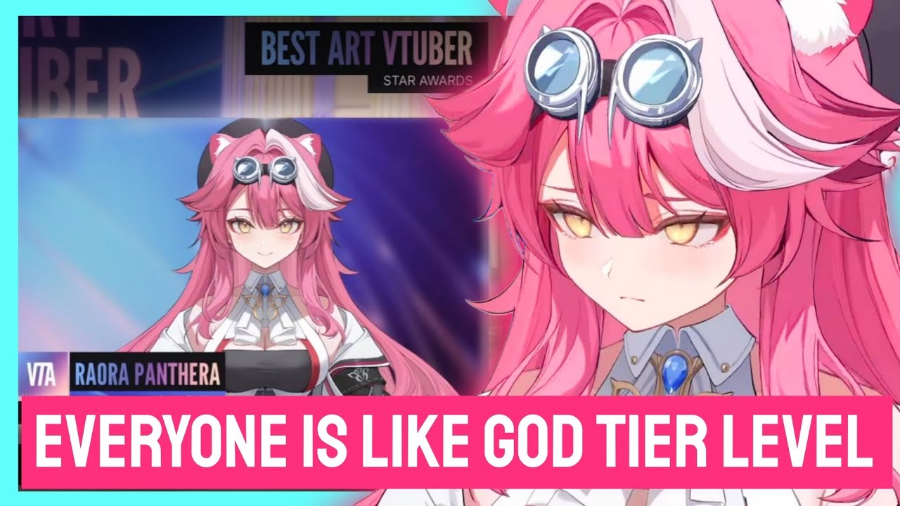 Raora Gets Emotional After Winning The Best Art Vtuber Award - YouTube