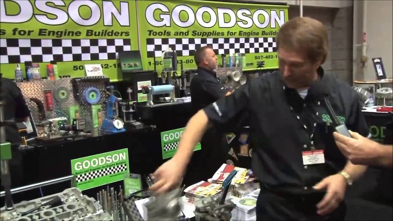 Goodson Tools Supplies for Engine Builders at 2009 PRI show by ...