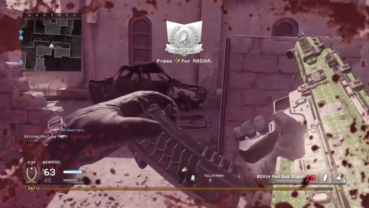 MWR, Backlot, TDM. Like a bat outta hell. KD 32/9. - YouTube