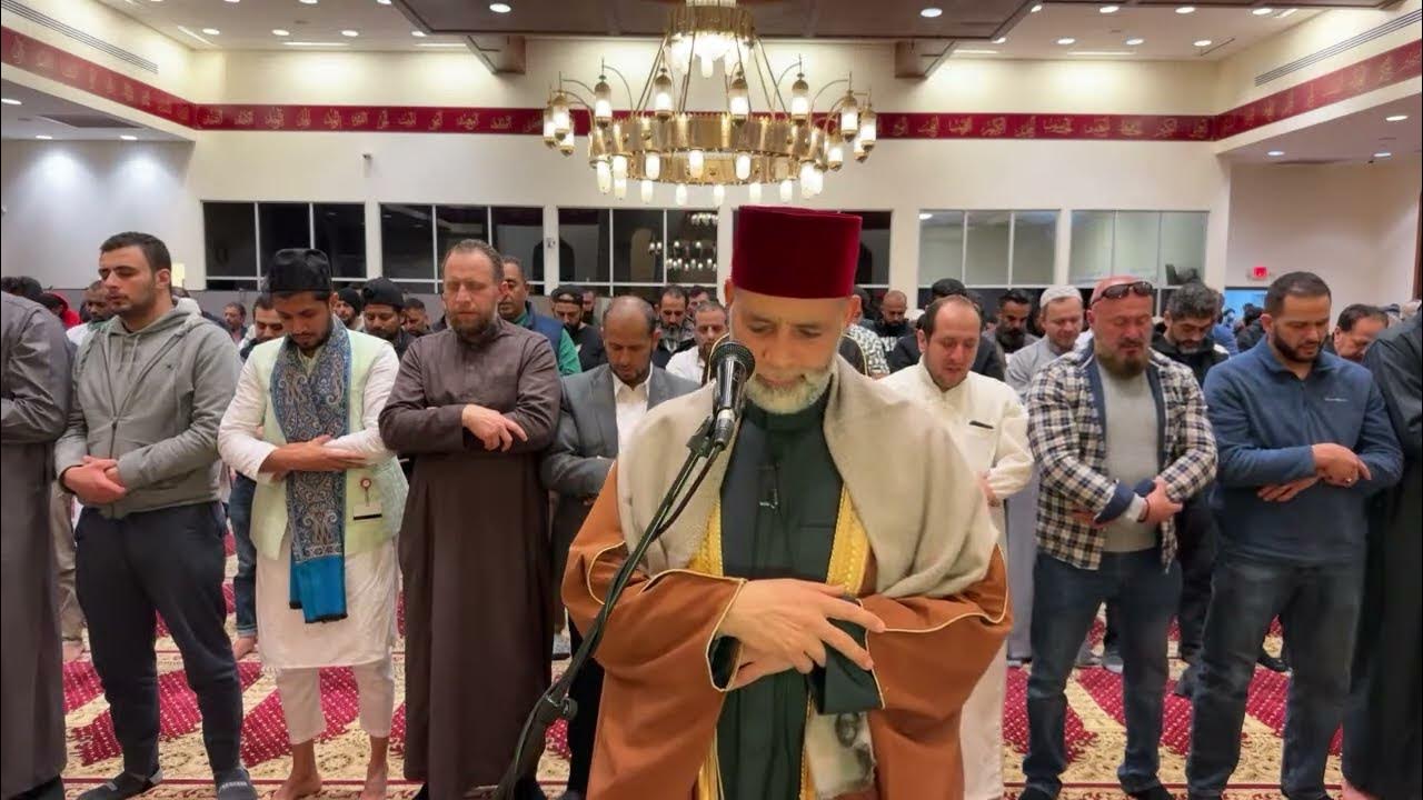 شعائر صلاتي العشاء والتراويح ليلة ١٧ رمضان 1444 2023 ، مسجد الرحمن