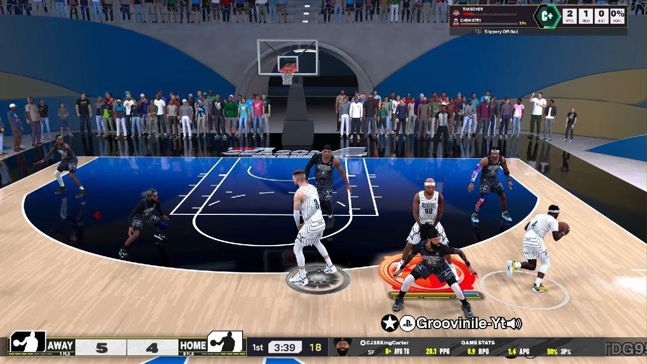 NBA 2K25: Off the hop step. #likeandsubscribe - YouTube