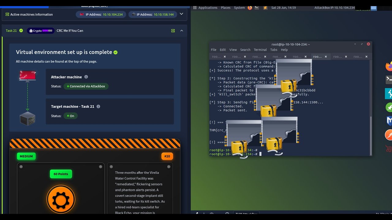 🎯 🔐 Task 21 CRC Me If You Can | TryHackMe Industrial Intrusion CTF | Custom CRC-32 Challenge ...