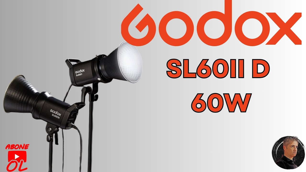 Godox SL60II D 60W LED Video Işığı Kutu Açılımı ve Kurulumu - YouTube