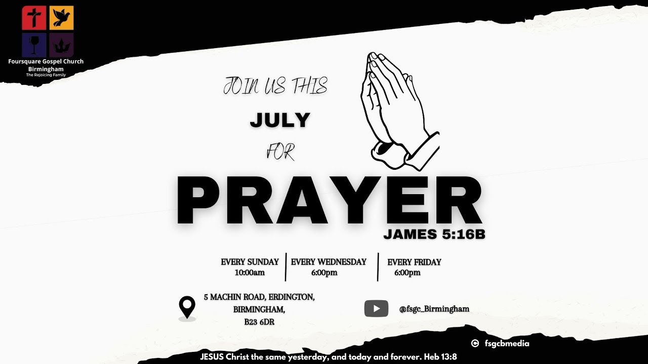 Prayer (9th July 2023) - YouTube