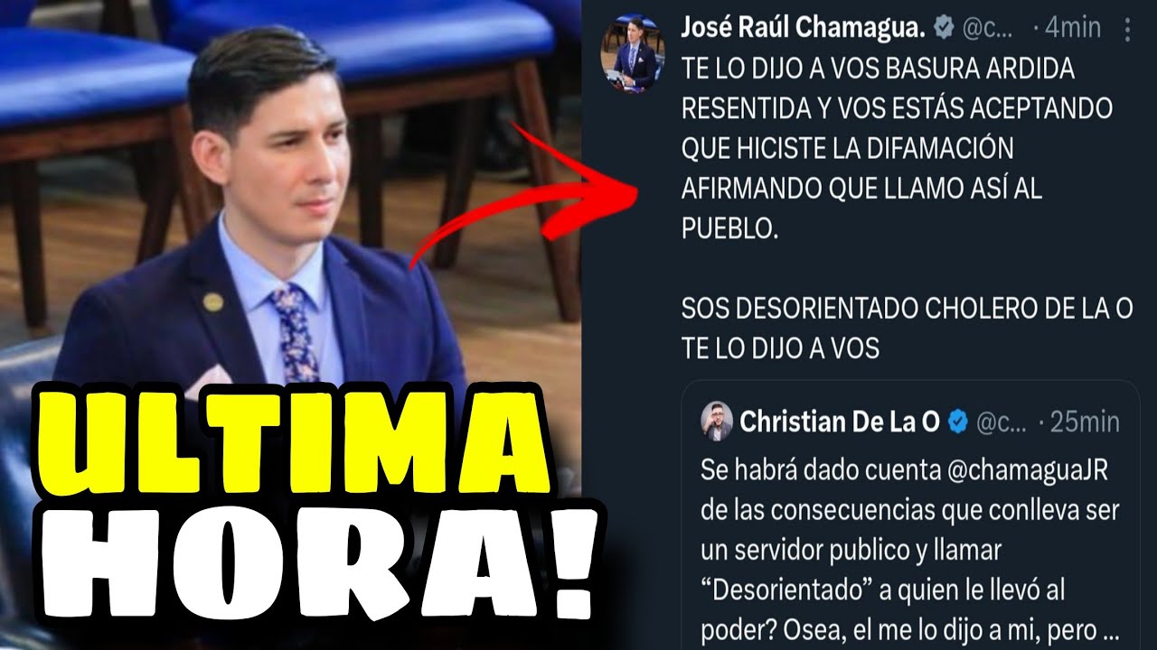 DIPUTADO DE NUEVAS IDEAS LE LLAMO BASURA AL PUEBLO SALVADOREÑO - YouTube