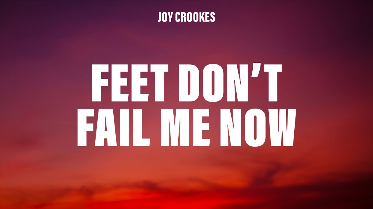 Joy Crookes - Feet Don't Fail Me Now (Lyrics) - YouTube