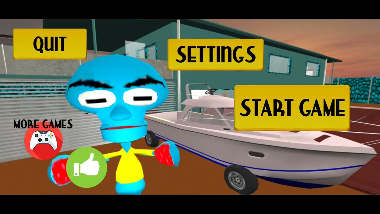 BLOWING UP SQUIDWARDS CAR! | Squid Sponge Neighbor Expose GamePlay ...