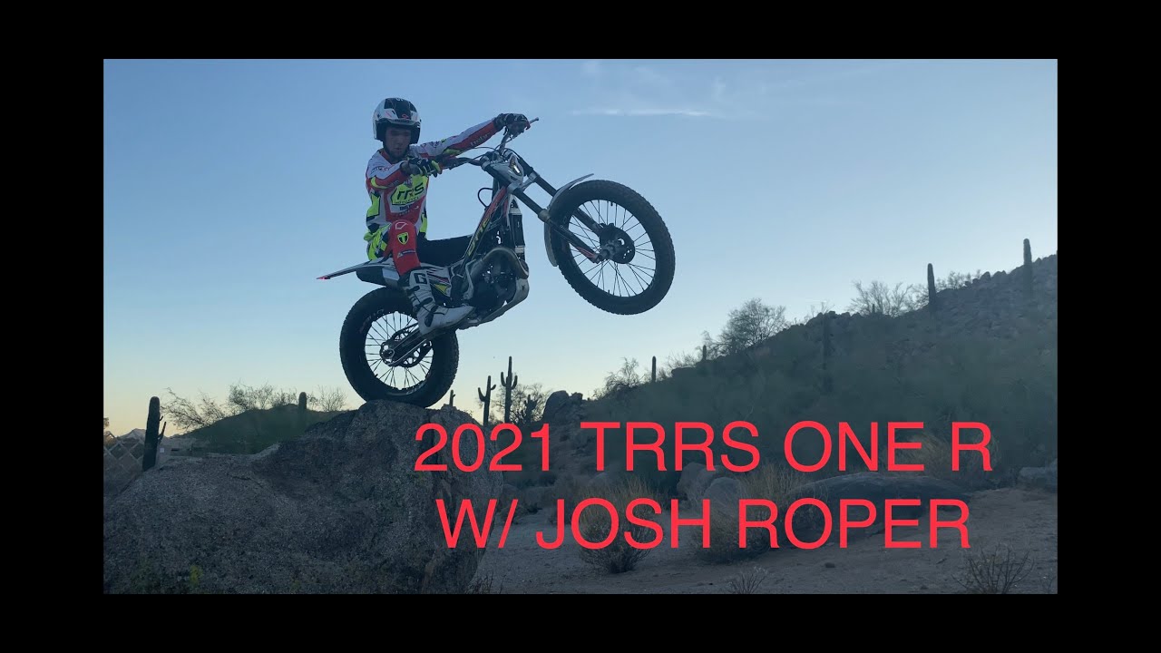 FIRST RIDE ON THE NEW 2021 TRRS ONE R WITH JOSH ROPER - YouTube
