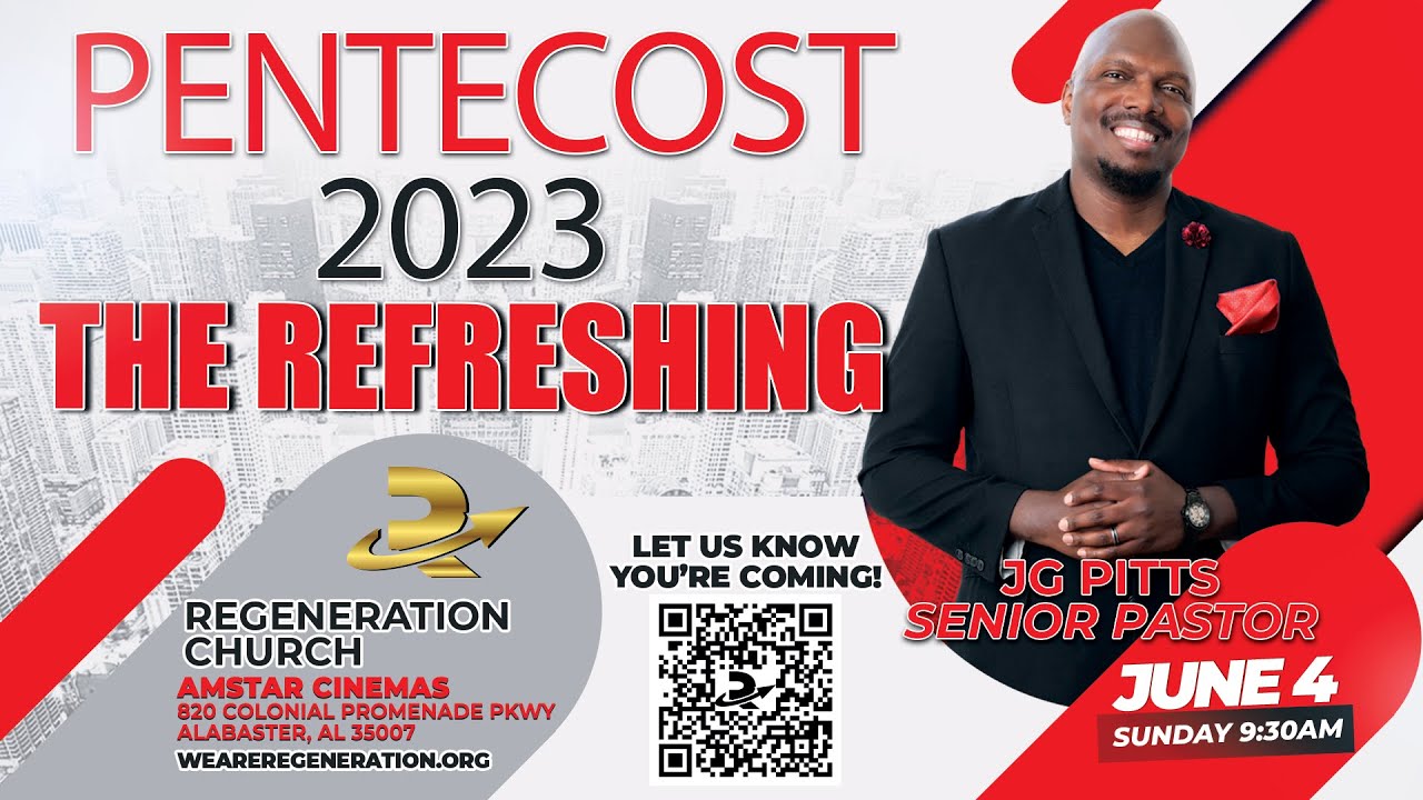 The Refreshing - Pentecost - Pastor JG Pitts - YouTube