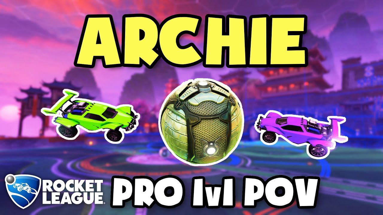 archie Pro POV Ranked 1v1 Duel #9 - Rocket League Replays - YouTube